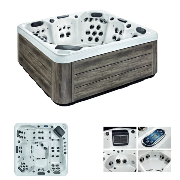 Outdoor Spa OSP1014 Size : 2200 x 2200 x 940 mm - Tap World India