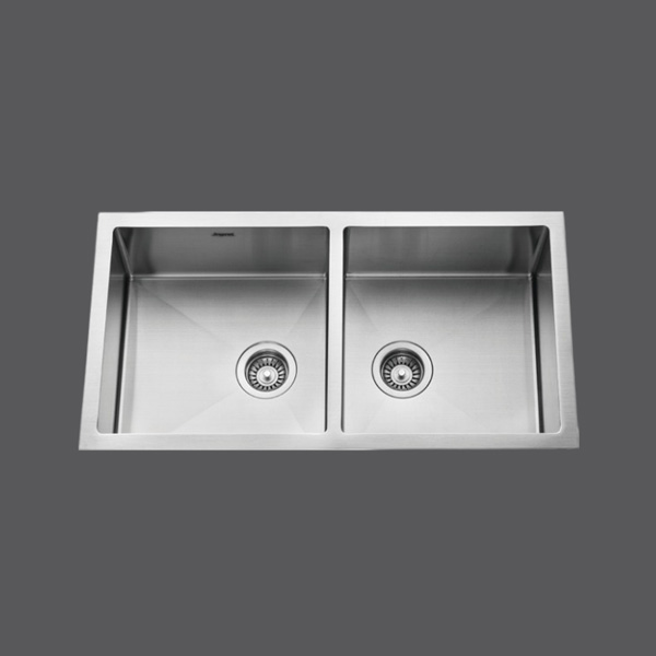 Double Bowl Kitchen Sink 34 x 18 x 09 inch 860 x 460 x 225 mm - Tap ...